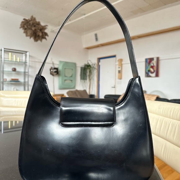 lancel | Bags | Lancel High Gloss Structured Purse | Poshmark